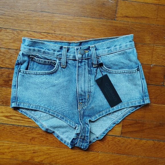 Carmar | Shorts | Carmar Denim Lennox High Rise Hot Pants Shorts New ...